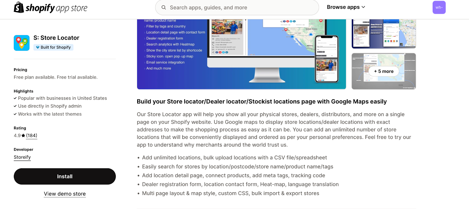 Top 7 Shopify Store Locator Apps For Your Store