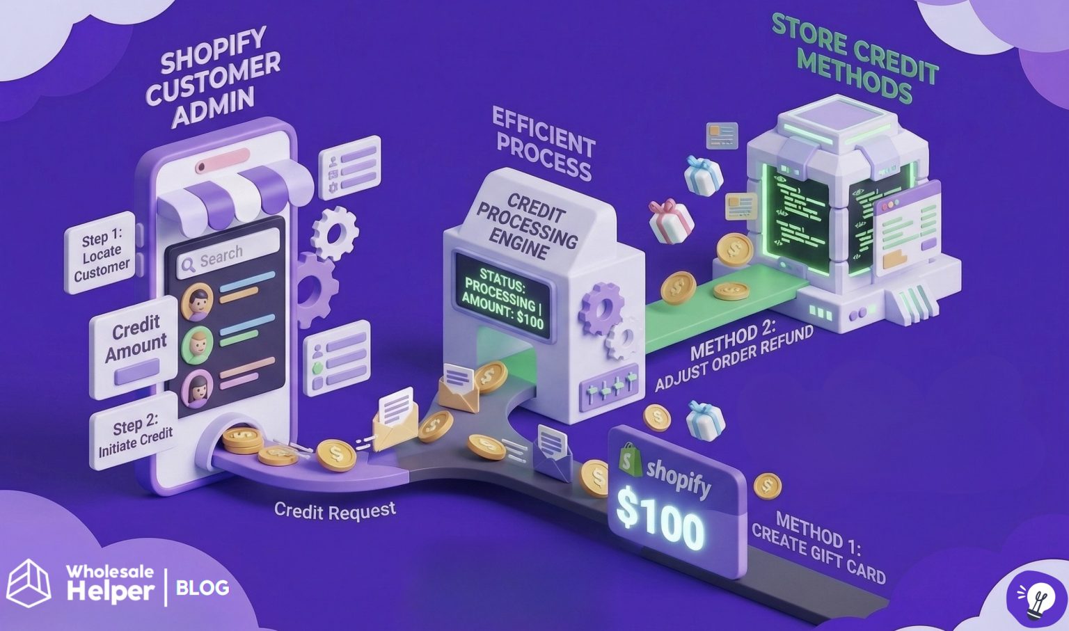 How to Issue Store Credits in Shopify [2026] - Wholesale Helper Blog